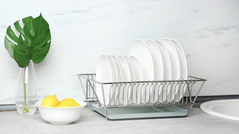 Best Dish Drying Rack for Small Spaces [Oct 2023]: Top 6 Picks